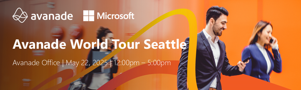 Join the Avanade World Tour in Seattle